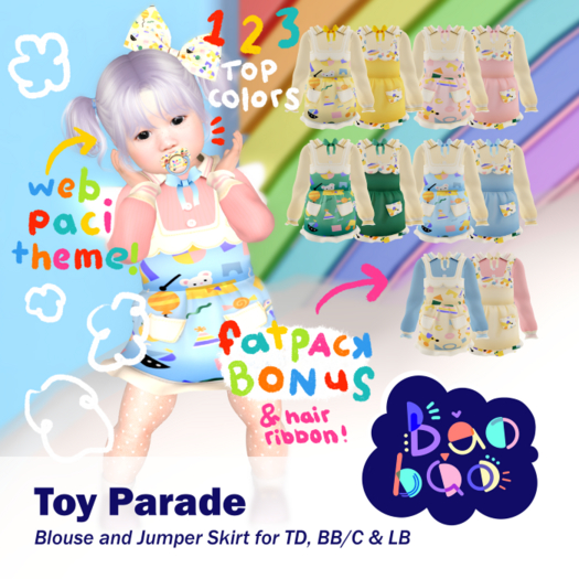 Second Life Marketplace - Bao Bao // Toy Parade Fatpack