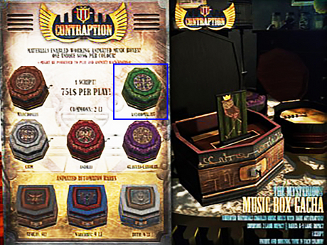 Second Life Marketplace - [ContraptioN] Music Box: Andromalius