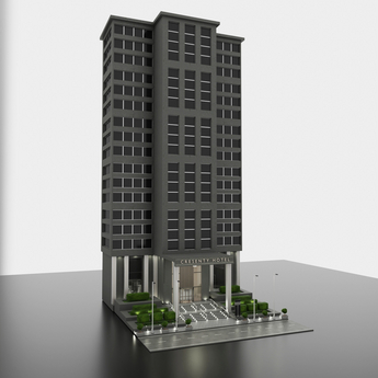 Second Life Marketplace - {Scenery} CRESENTY HOTEL SCENE