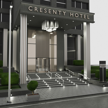 Second Life Marketplace - {Scenery} CRESENTY HOTEL SCENE