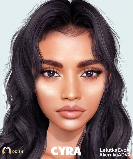 Second Life Marketplace - ::Modish:: Cyra -Sienna- [LeluEvoX] for Velour BodySkin