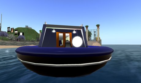 Second Life Marketplace - (Driveable) Boxed Jp Collections Narrow Boat ...