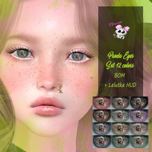 Second Life Marketplace - Mouse - Panda Eyes