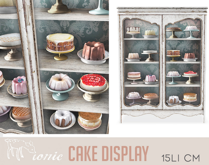 Second Life Marketplace - ionic : Cake display