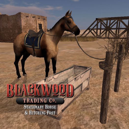 Second Life Marketplace - [Blackwood Traders] Quarter Horse with ...