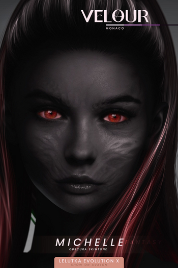 Second Life Marketplace - VELOUR: "MICHELLE" FANTASY SKIN for EVO X ...