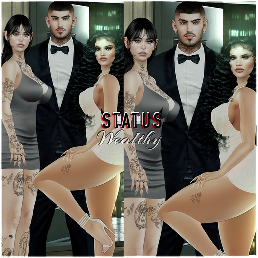 Second Life Marketplace - STATUS ~ Wealthy