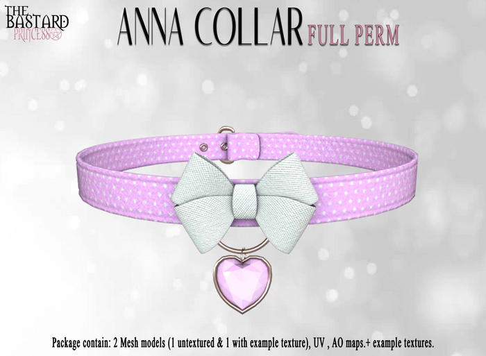 Second Life Marketplace - The Bastard Princess - Anna Collar FP Collar ...