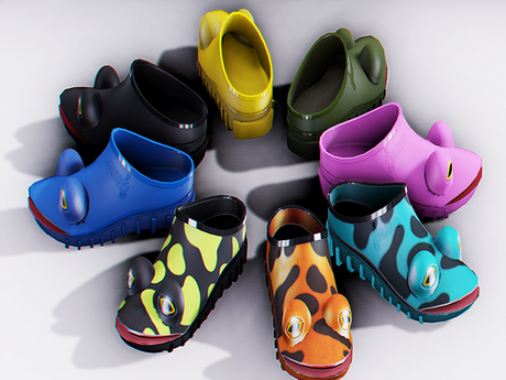 Second Life Marketplace - HYBSA x AWFUL // Frog Clogs Set