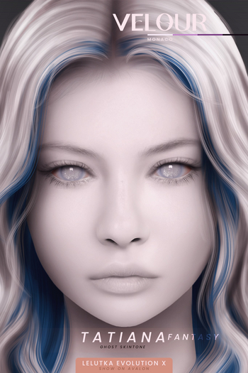 Second Life Marketplace - VELOUR: "TATIANA" FANTASY SKIN for EVO X (DEMO)