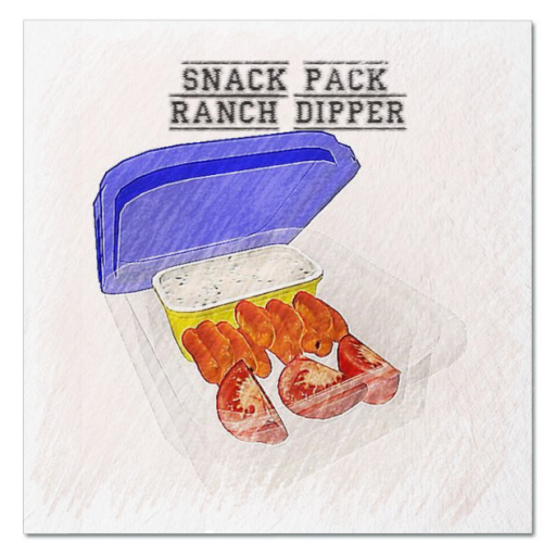 Second Life Marketplace - UA [FP-texture] DFS Snack Pack Ranch Dipper