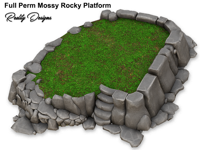 Second Life Marketplace - Full Perm Quality Rocky Platform