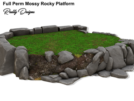 Second Life Marketplace - Full Perm Quality Rocky Platform