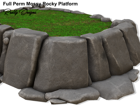 Second Life Marketplace - Full Perm Quality Rocky Platform