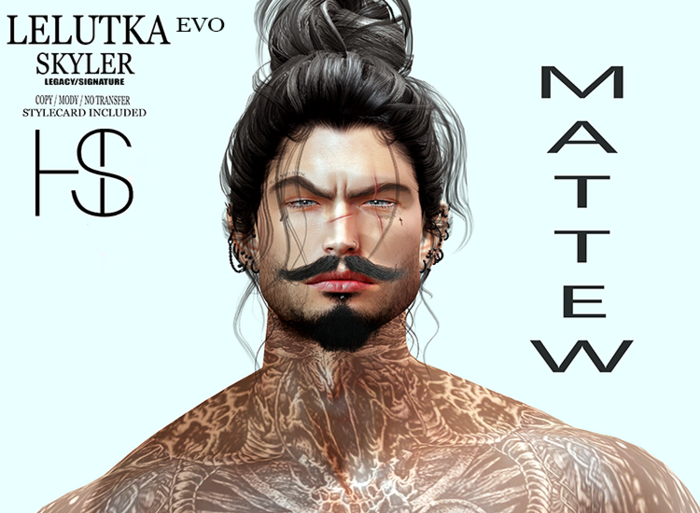 Second Life Marketplace - [HS] SHAPE- MATTEW - LELUTKA EVO