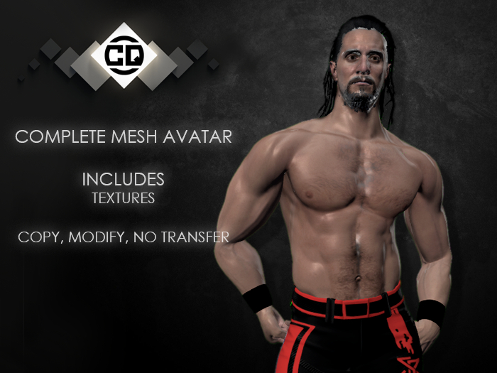 Second Life Marketplace - .:CQ:. Seth Rollin V2 Bento Avatar