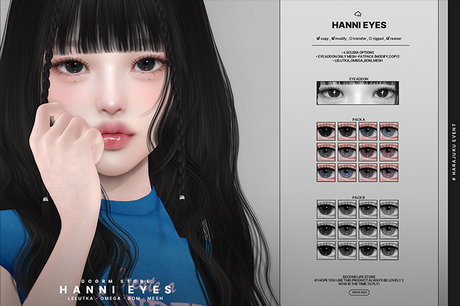 Second Life Marketplace - goorm. hanni eyes - pack a
