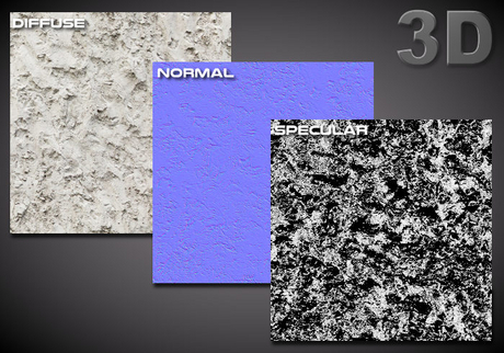 Second Life Marketplace - JU Rough Plaster Wall 3D Textures Full Perm