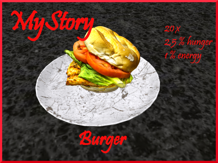 Second Life Marketplace - MyStory Burger