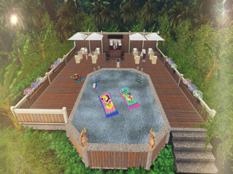 Second Life Marketplace - Dry Dock Pool ( Single / Couples / Slow Dance )