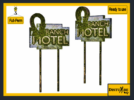 Second Life Marketplace - ::DisturbeD:: Abandoned Mossy Ranch Motel ...