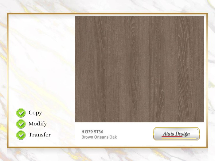 Second Life Marketplace - W&F txt. Brown Orleans Oak.