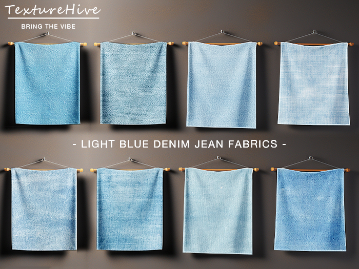 Second Life Marketplace - Light Denim Jean - 8 textures - FULL PERM