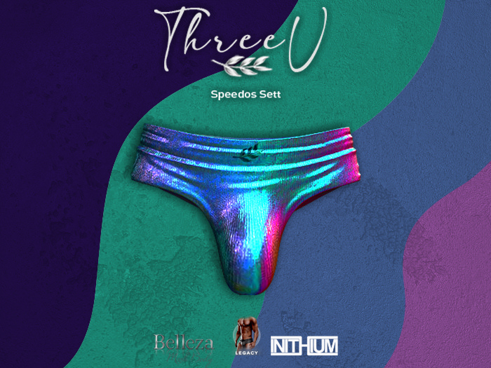 Second Life Marketplace - 3V - Speedos Sett holo v1