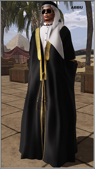 Second Life Marketplace - **ABBU ARABIAN MALE COSTUME COMPLET OUTFIT**