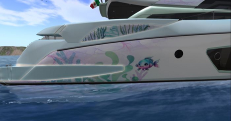 Second Life Marketplace - 86' Domino Kawaii Sea Texture pack