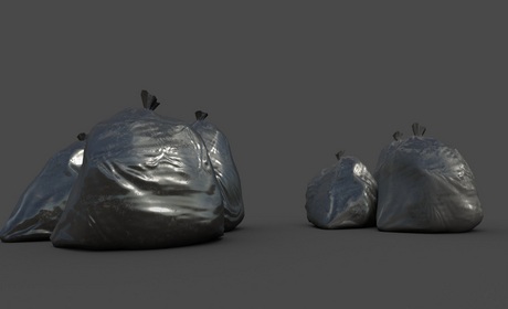 Second Life Marketplace - .::QUTWORLD Plastic Garbage Bags::.FP