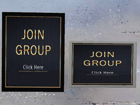 Second Life Marketplace - 70% OFF-POPULAR-Click to Join Group Sign ...
