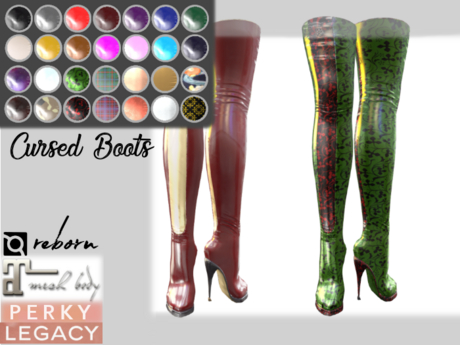 Second Life Marketplace - ~W-N~ Cursed Boots