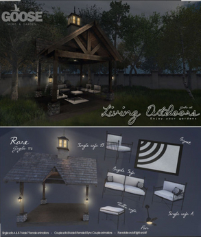 Second Life Marketplace - GOOSE - Outdoor living - fan