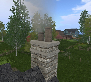 Second Life Marketplace - BH&G Stable View/Ridge Stone Shell & Shutter ...