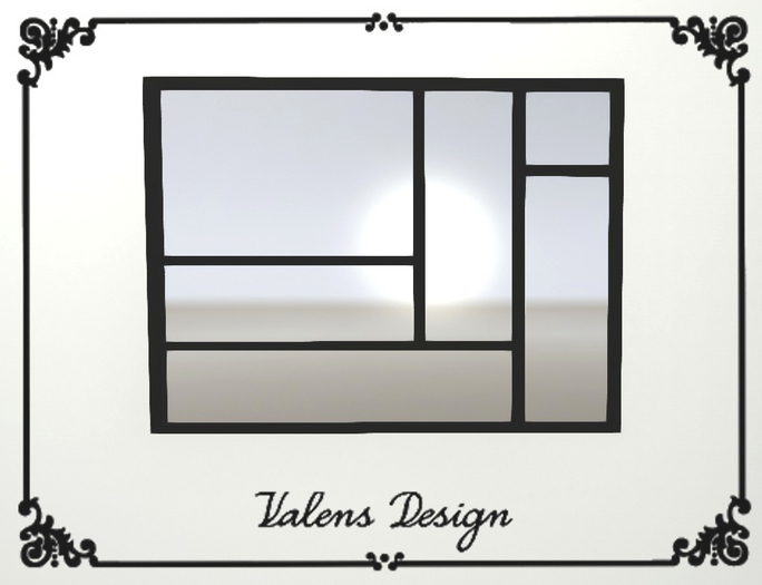 Second Life Marketplace - industrial mirror Bay workshop dividing ...