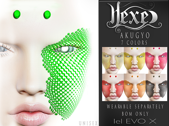 Second Life Marketplace - Hexed - Akugyo ONLY BOM EVOX