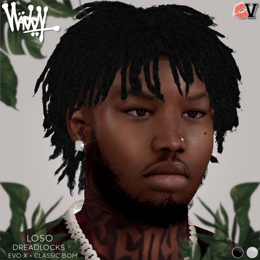 Second Life Marketplace - Vladdy // "Loso" Dreadlocks (Fatpack) (EVO X ...