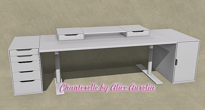 Second Life Marketplace - Rassuel-Gamer Room Gacha Desk