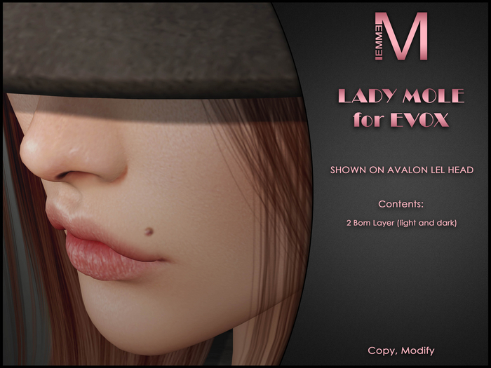 Second Life Marketplace - M - Lady Mole for LeL EvoX
