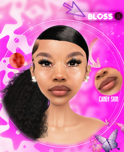 Second Life Marketplace - BLOSS- Candy Skin Evox x Demo