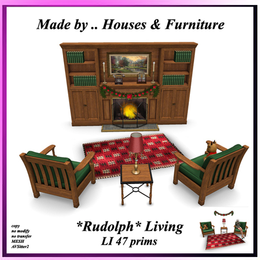 Second Life Marketplace - *Rudolph* Living room
