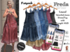 Second Life Marketplace - "Freda" Fatpack Laurel Upcycled Jeans Maxi ...