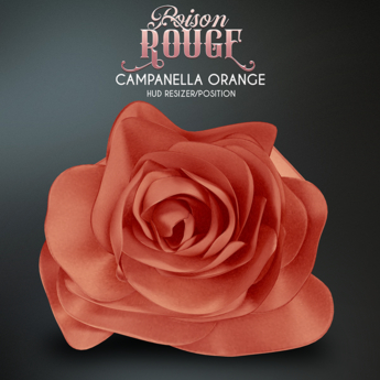 Second Life Marketplace - POISON ROUGE Campanella Orange