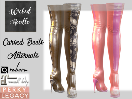Second Life Marketplace - ~W-N~ Cursed Boots : Alternate