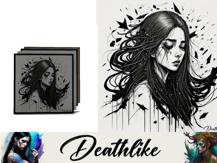 Second Life Marketplace - [DeathLike] Ink Women 2 {PACK}