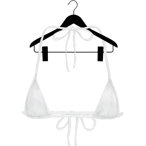 Second Life Marketplace - Melange: India Kini Top [White]