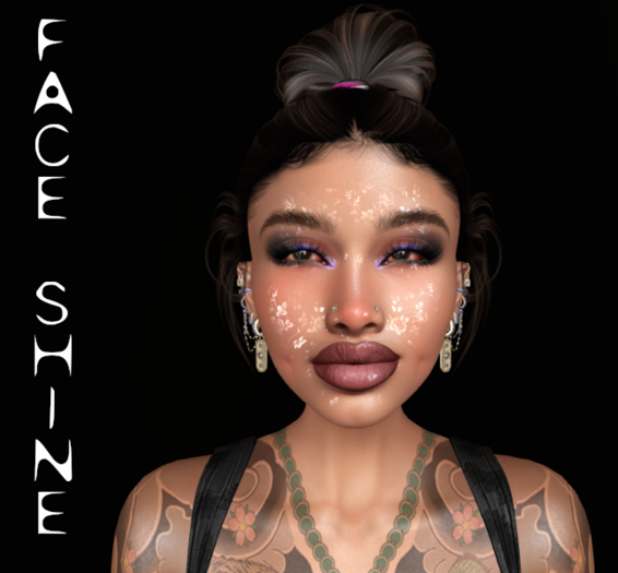 Second Life Marketplace - !Body Expression! Rose Face Shine LeL EVOX ...