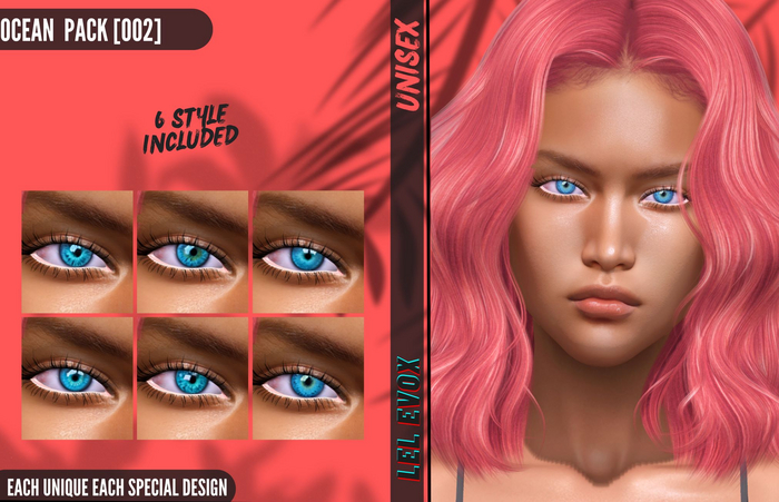 Second Life Marketplace - =Nero Lab=[Ocean 002] Lel Evox [eyes]