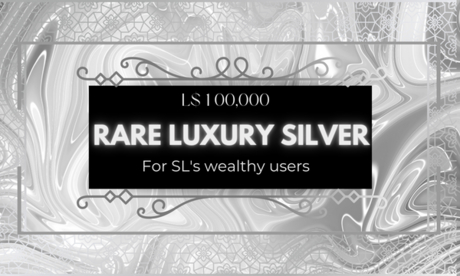 Second Life Marketplace - RARE LUXURY ITEM - SILVER (For SL's wealthy ...
